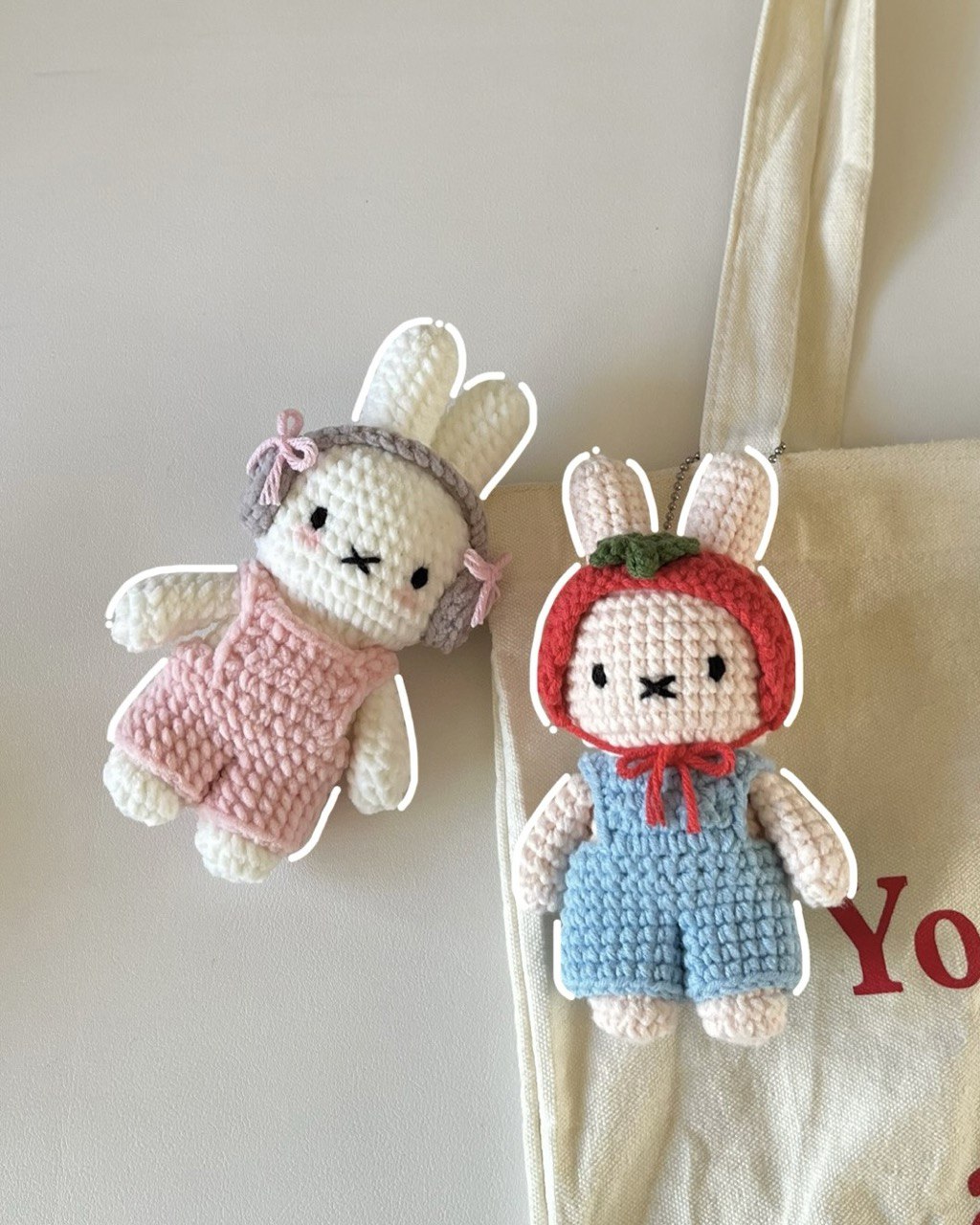 Crochet Miffy in Overalls: Free Amigurumi Pattern - Chubbiesbyash