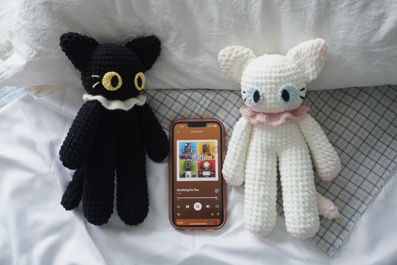 How to Crochet Long Cats in a Simple Way: FREE Crochet Pattern ...